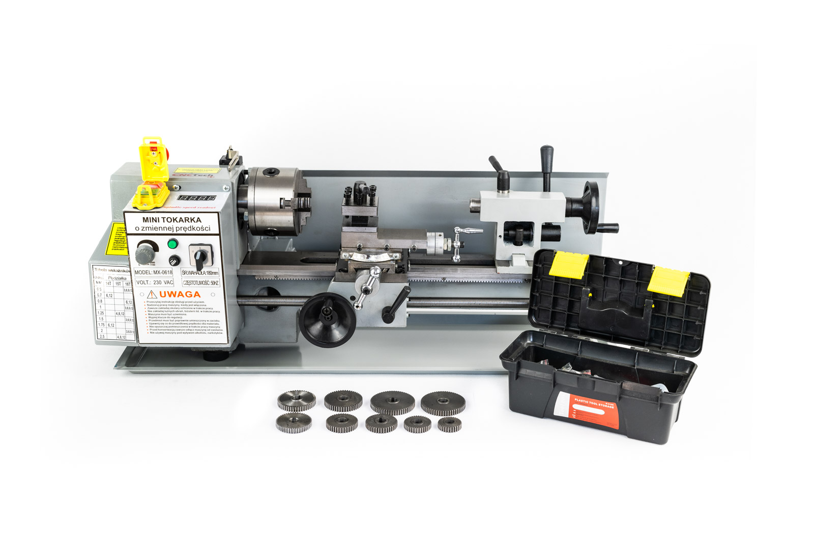 Mini Tornio MX PRB-18S progettato per la lavorazione dei metalli. per ...