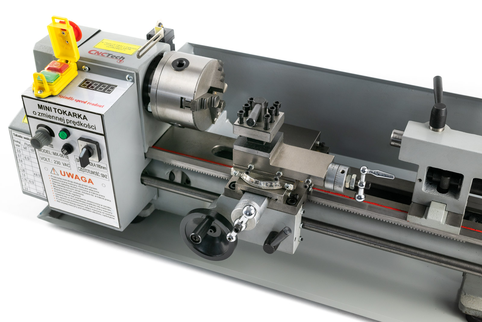 Mini Tornio MX PRB-18S progettato per la lavorazione dei metalli. per ...